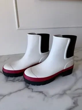 Tory Burch | Shoes | Tory Burch Foul Weather Rain Boot Size Outdoor ...